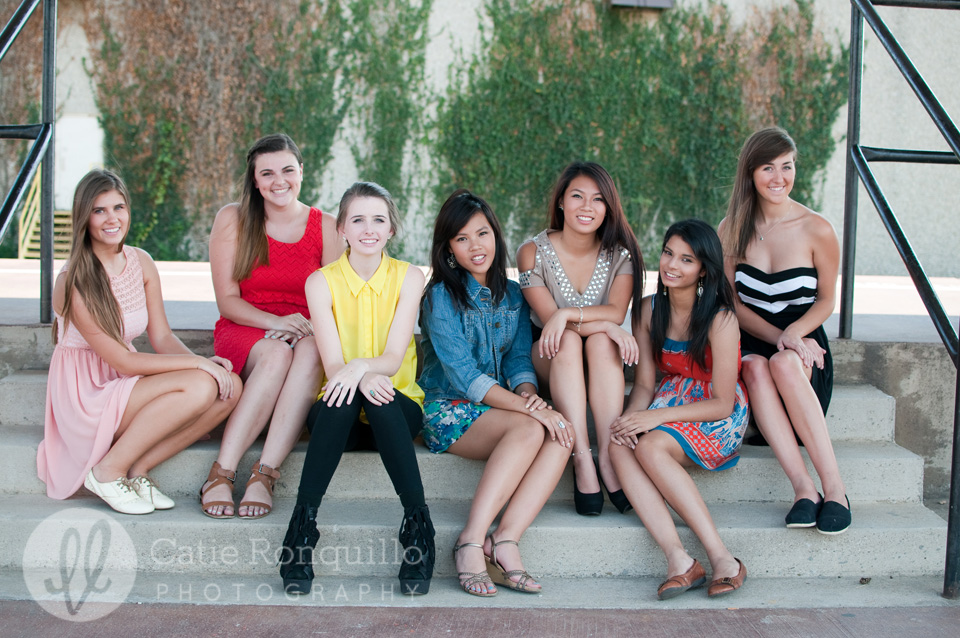North Dallas High School Senior Portraits for Stylish Girls