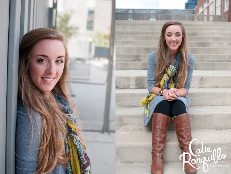Downtown Dallas Senior Portraits at the Winspear Opera House