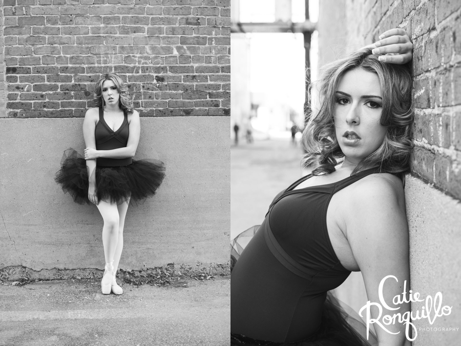 Ballet Inspired Senior Picture Ideas - pointe shoes, tutus