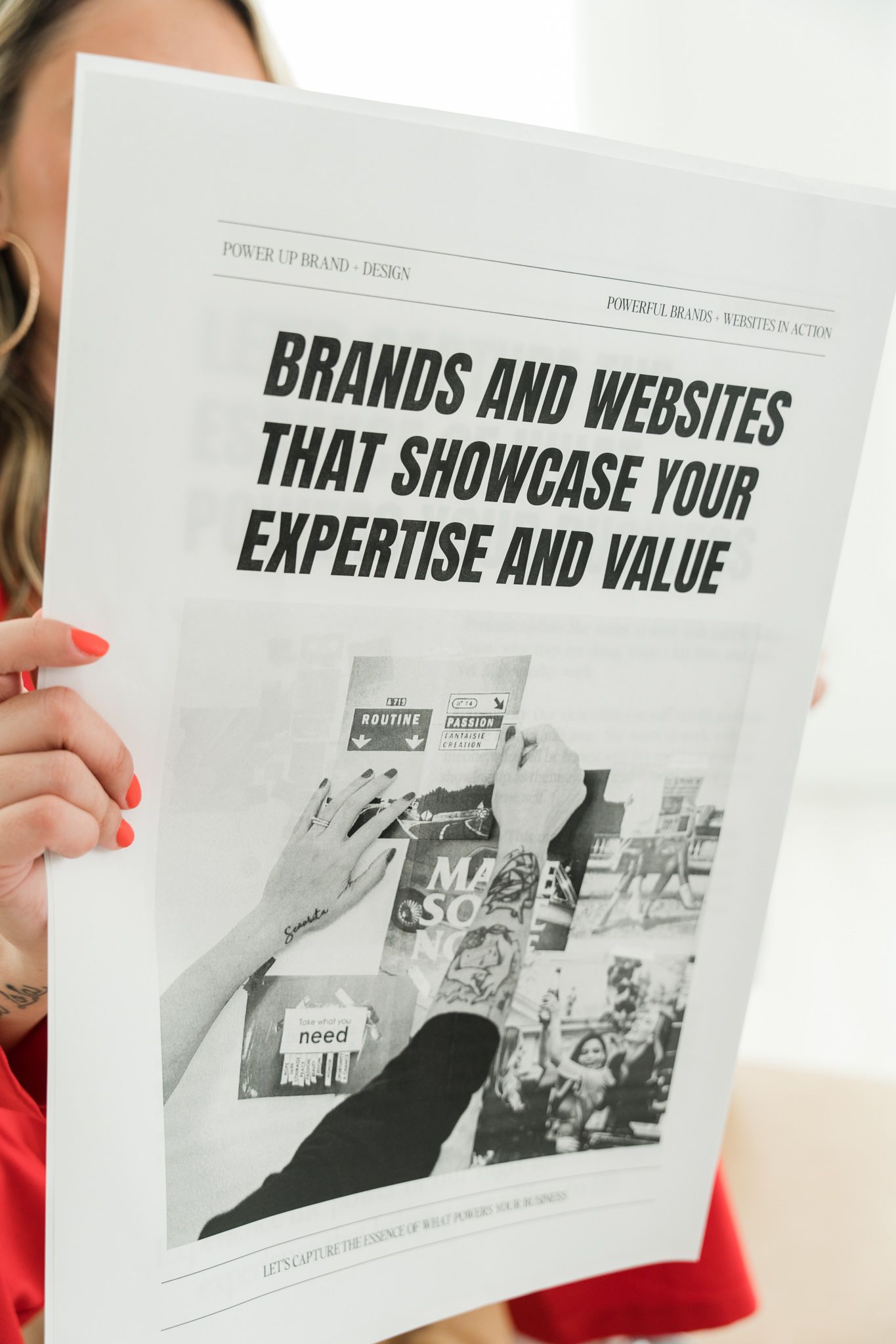 Case Study: Power Up Brand & Design - Hola Luz Creative - | Brand ...